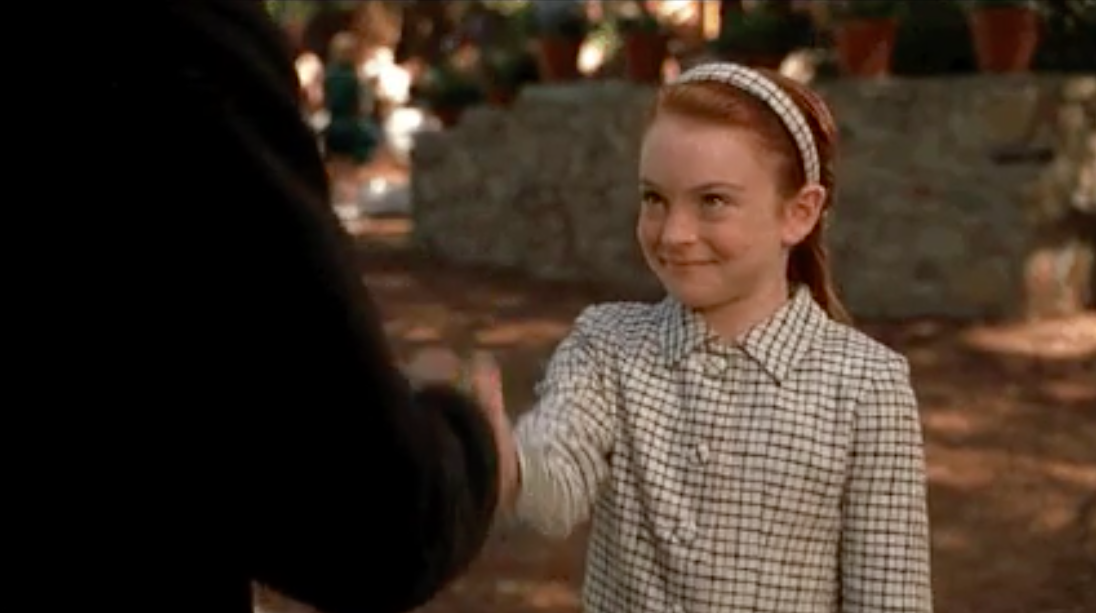 The Parent Trap Handshake